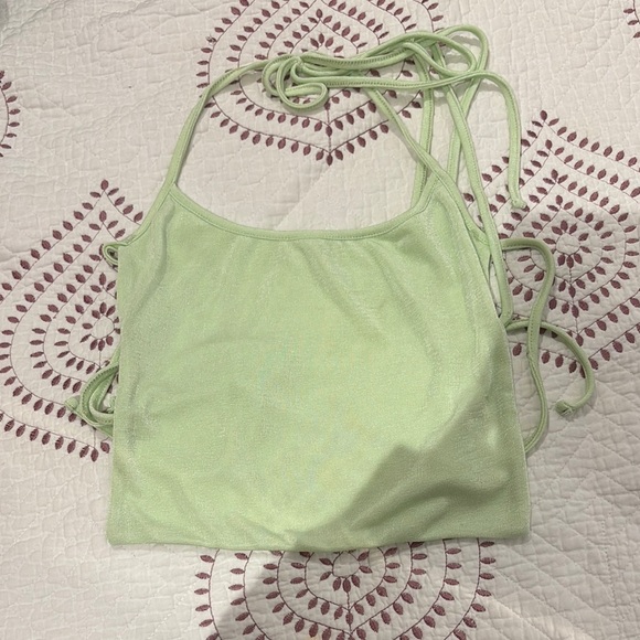 Edikted | Tops | Edikted Mint Green Womens Halter Top | Poshmark